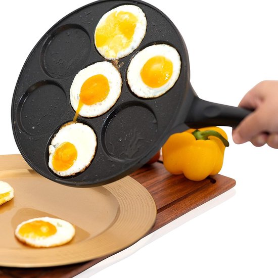 Pannenkoek Gebakken Ei Pan Diameter 27 cm met Greblon Keramische ...