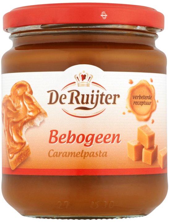 De Ruijter Bebogeen caramelpasta - uniek broodbeleg voor cupcakes en ...