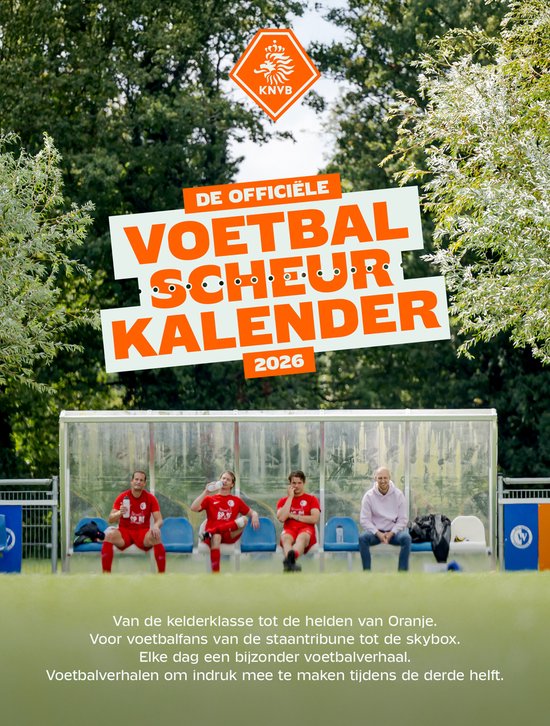 De officiële voetbal scheurkalender 2026 | bol