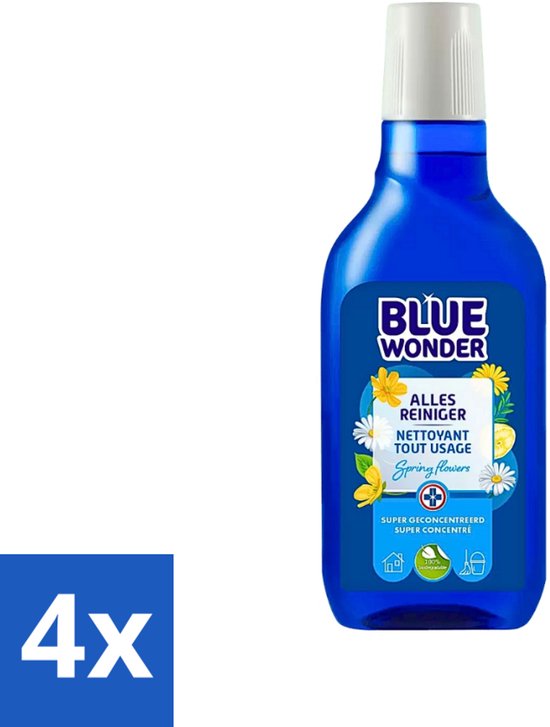 Blue Wonder - Allesreiniger Spray - Universele Schoonmaak - 750 ml ...