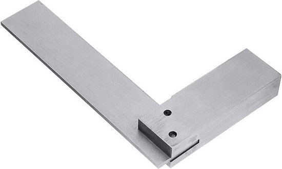 90 graden ingenieurs staal vierkante liniaal voor het meten van rechte ...