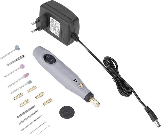 Mini elektrische boormachine slijpmachine - AC220V / DC12V ...
