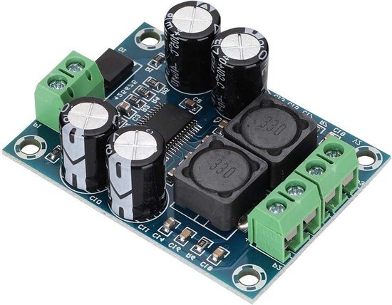 Digitale audioversterker module - 60 W stereo versterker - DIY ...