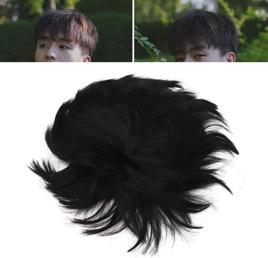 Men's Short Toupee - Fashionable, Comfortable, and Breathable Hair ...