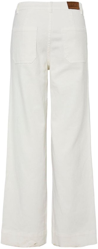 Y.A.S. Jenka HW Flared Jeans Solid Star White "32 | bol