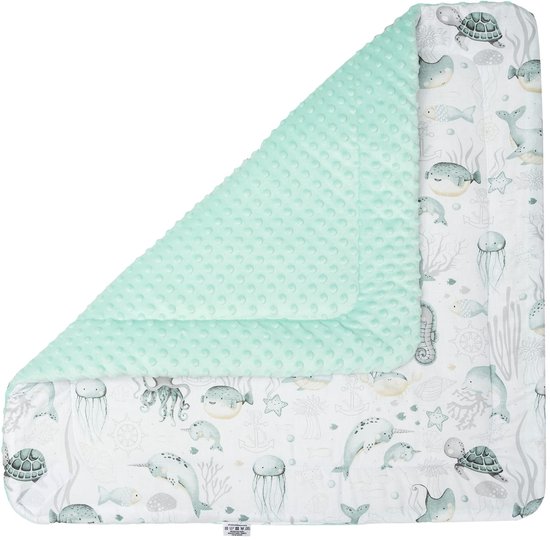 Medi Partners Steekkussen 100% Katoen Minky 75x75cm dubbelzijdig zacht... | bol