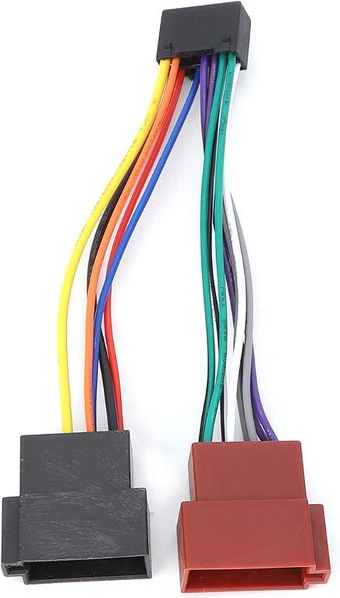 16 Pin Female ISO Wiring Harness Connector Adapter for Kenwood NC ...