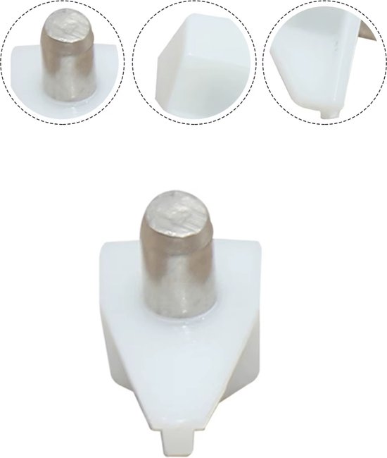 Actie4you® - Kastplankdrager – Doorsnede 5MM – Metaal Stift met ...