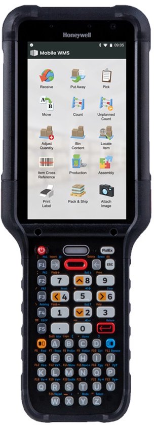 Honeywell CK67 PDA 10,9 cm (4.3) 480 x 800 Pixels Touchscreen 508 g ...