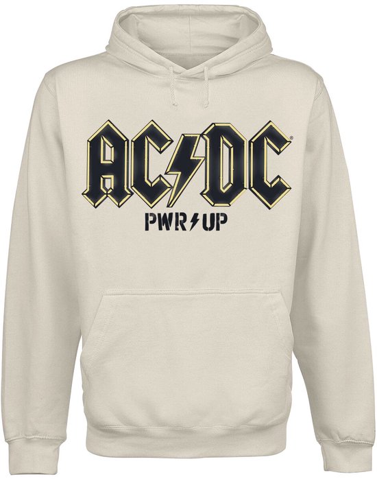 AC/DC PWRUP Angus Devil Heren Trui met capuchon - beige - 3XL | bol