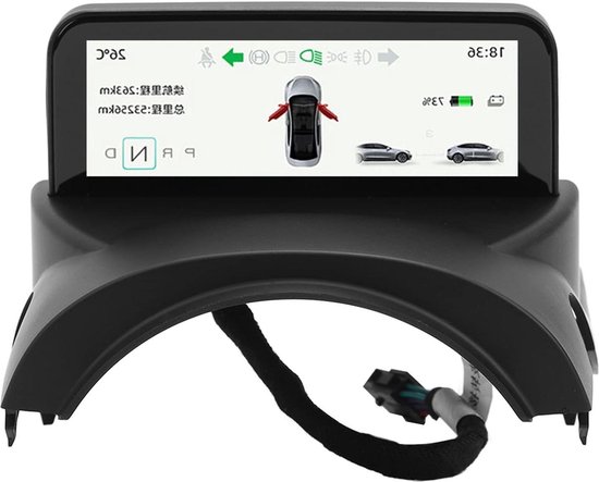 46 Inch Head Up Model 3/Y - Ultra Mini Screen Display - Embedded Design ...