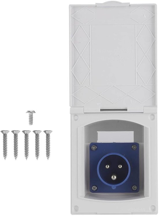 Buitenstopcontact caravan - 16A 220V-240V - Stroomvoorziening voor ...
