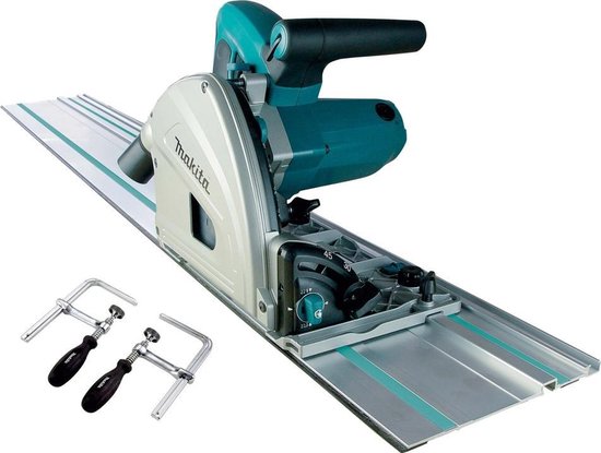 Makita SP6000JSP1 Invalzaag incl. geleiderail en klemmen in Mbox ...