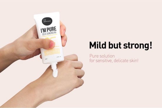 Suntique I'M PURE Cica Suncream SPF50+ PA++++ 50 ml | bol