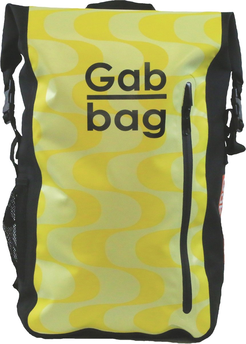 Gabbag The Original II 100% Waterdichte Rugzak 35 Liter - Geel | bol.com