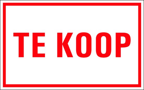 Te koop tekstbord - kunststof 300 x 225 mm | bol