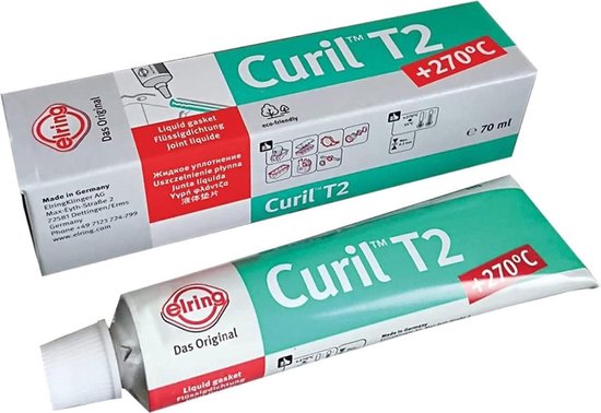 Vloeibare pakking Elring Curil T2 (270 °C) - tube 70 ml | bol