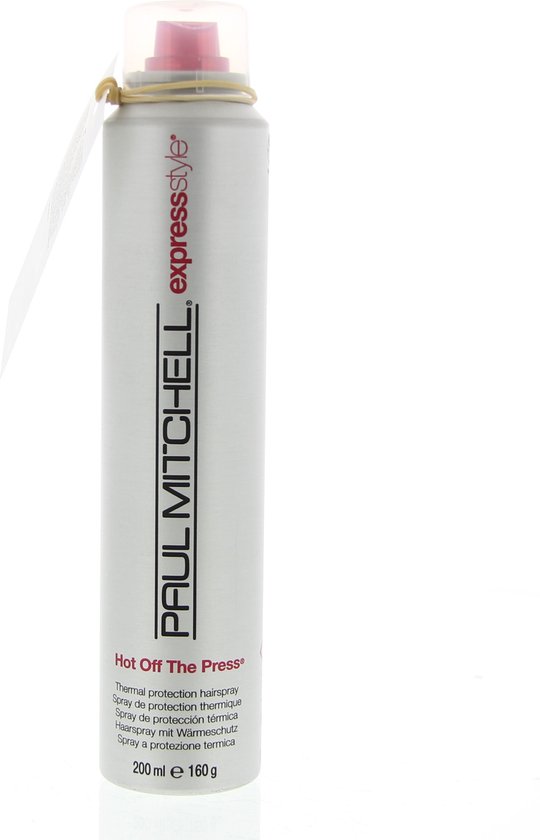 Paul Mitchell - Hot Off The Press Thermal Protection Hairspray - 200ml | bol