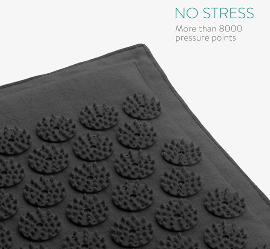 Spijkermat Set met Spijkerkussen - Acupressuur Mat - Spijkerbed ...