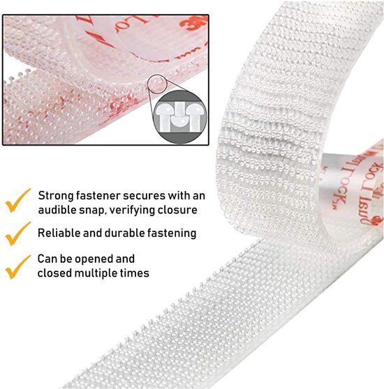 Dual Lock Flexibele Druksluiting SJ3560 254mm x 18m - Extra Sterk ...
