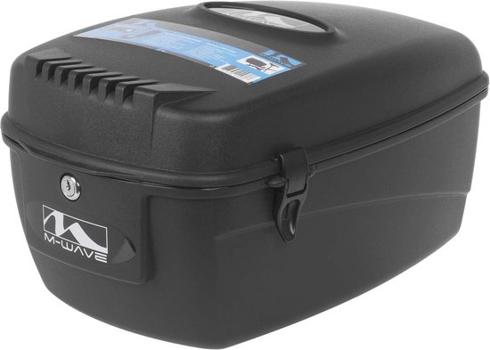 Fietskoffer zwart 17 liter - Waterdicht en afsluitbaar | bol