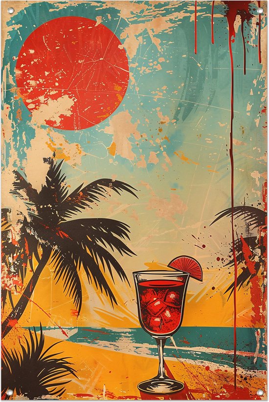 zomer vintage posters - Cocktail posters - Tuinposters Drank ...