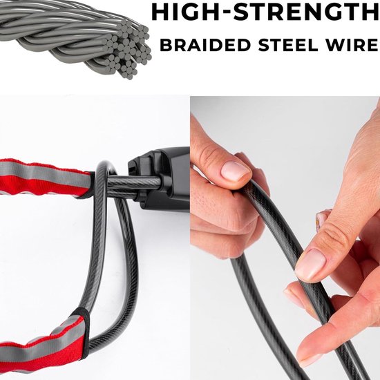 Bicycle Lock for Steering Wheel - Maximum Security Against Theft ...