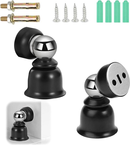 Deurstopper roestvrijstalen magnetische deurhouder-magneet camper muur ...