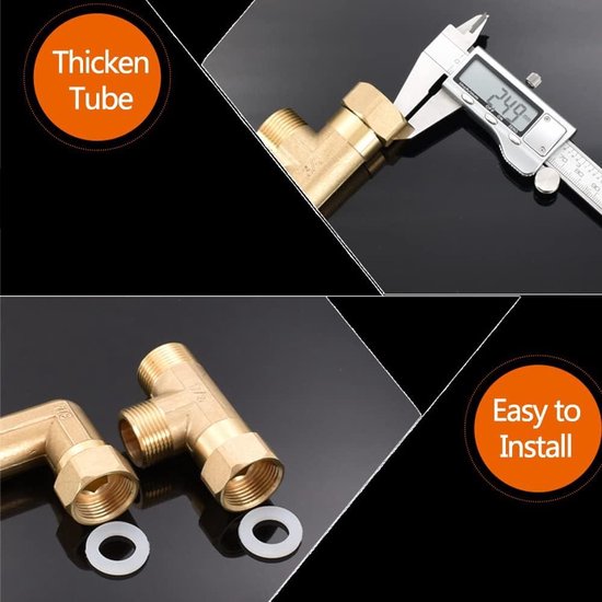 Hex Vermindering DN20 3-4 Buitendraad Pijp Messing Fitting Externe Hex ...