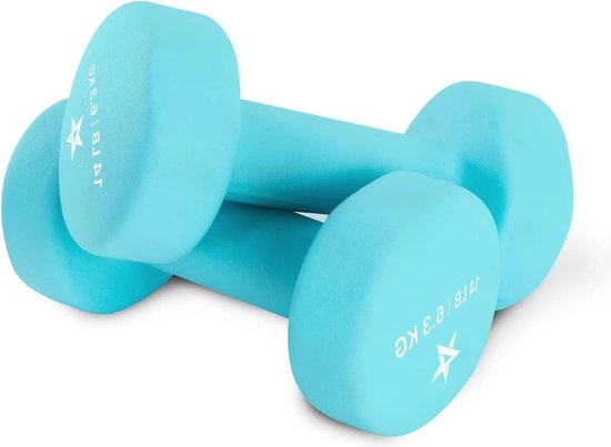 Neopreen Gewichten Halters Set Paar - 1 kg tot 7 kg - Handgewichten Set ...