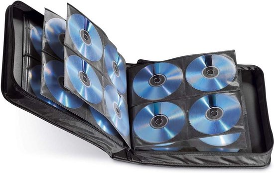 CD Bag for 208 Discs Storage Space Saving Office Living Room Home ...