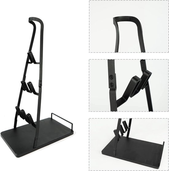 Meta Stofzuigerstandaard - vacuüm metalen houder voor DYS V6 V7 in zwart - geen muurboren | bol