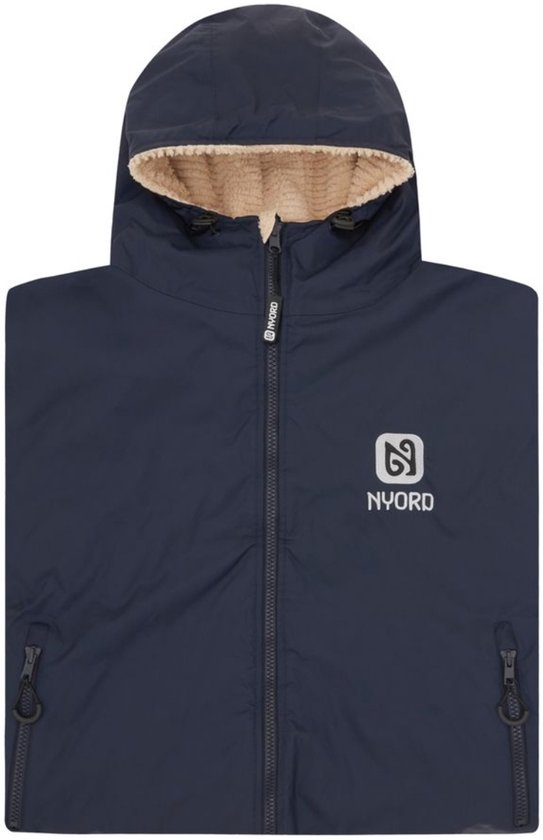 2025 Nyord Primaloft Outdoor Verandering Robe - Navy / Ecru | bol
