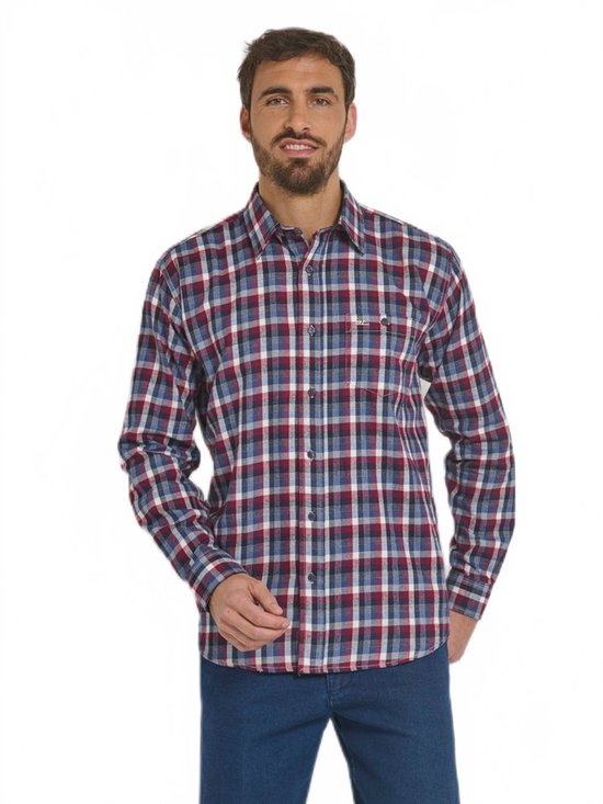 Warm flanellen overhemd met ruitjes | bol