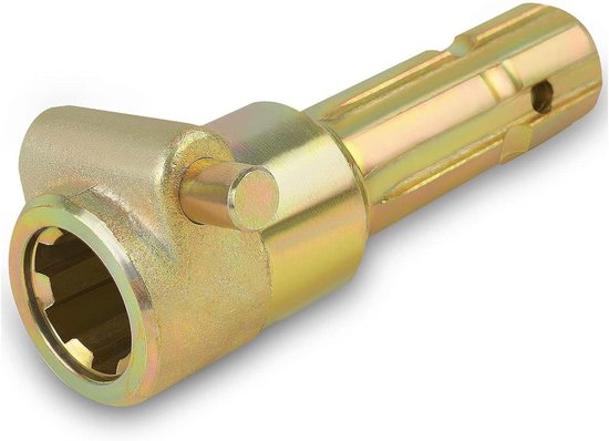 PTO Extension Adapter for Tractor - Female 1 3/8 and 6 Spline Male 1 3/ ...