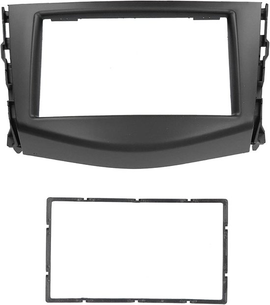 2Din Auto Navigatie Frame Radio Fascia Frame Plug en Play ABS Navigatie ...