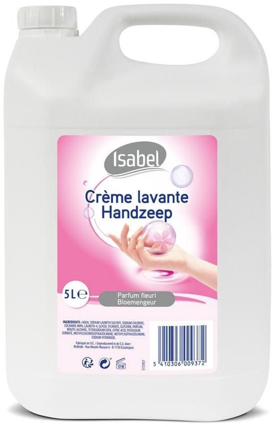 Isabel - Handzeep - Navulling - Dispenser of Pompje - 5 Liter ...