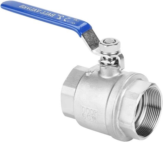 51 cm DN50 1000 WOG 304 roestvrij staal Tweedelige Full Port Kogelventiel met... | bol