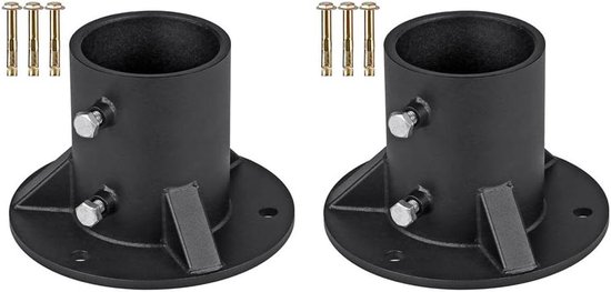 52mm Post Base Heavy Duty - 2 Stuks, voor Fence, Brievenbus ...