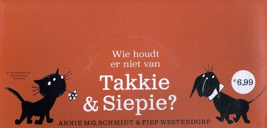 Kleine Takkie/Siepie display + 2x6 exx, Annie M.G. Schmidt ...