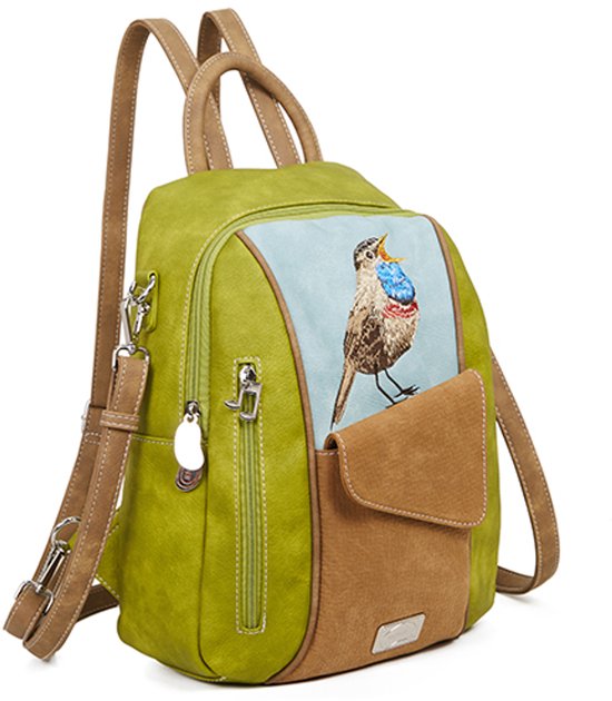 Hi-di-hi Rugzak/Schoudertas Ballade Groen | bol