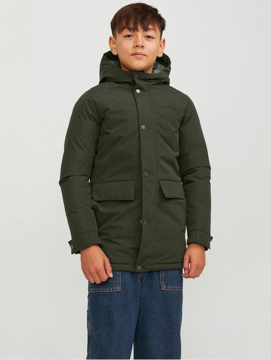 JACK & JONES JUNIOR JJCHAMP PARKA JACKET JNR Jongens Jas - Rosin - Maat ...