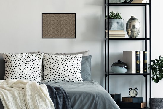 Fotolijst incl. Poster - Patroon - Graniet - Steen - 40x30 cm ...