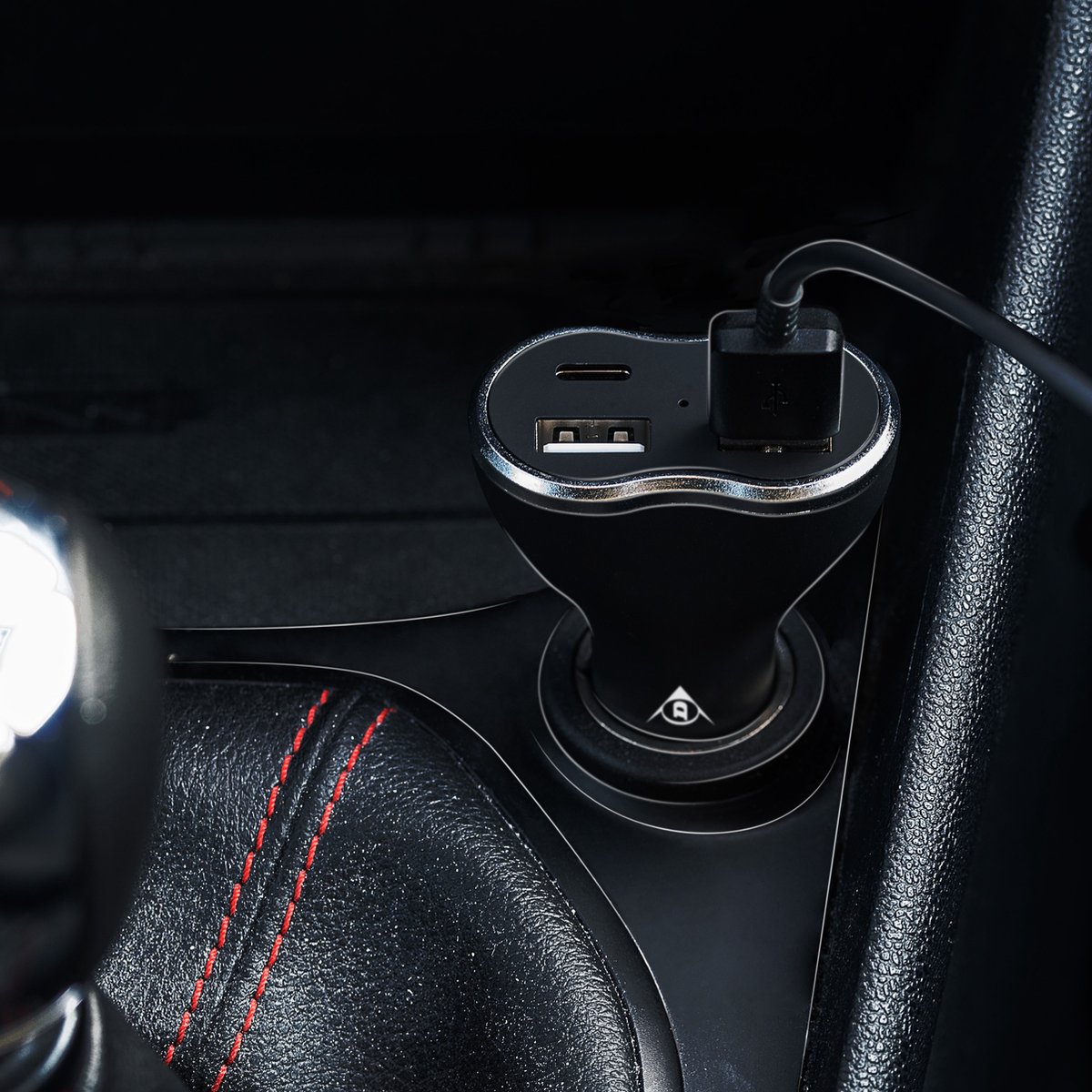 Dunlop Autolader USB - 2x USB-A en 2x USB-C Aansluiting - Power ...