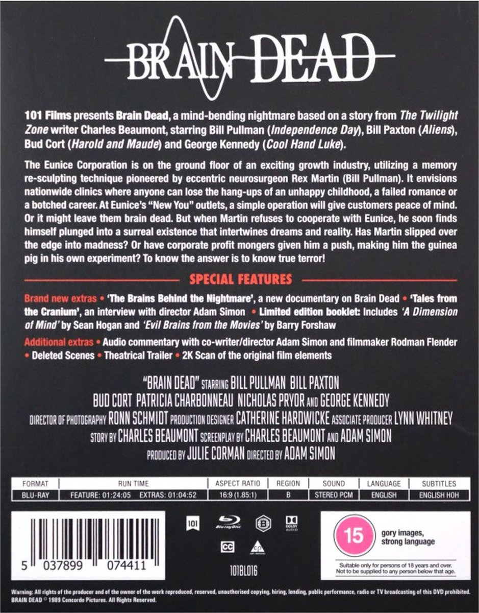 Brain Dead (Blu-ray), Bud Cort | Dvd's | bol