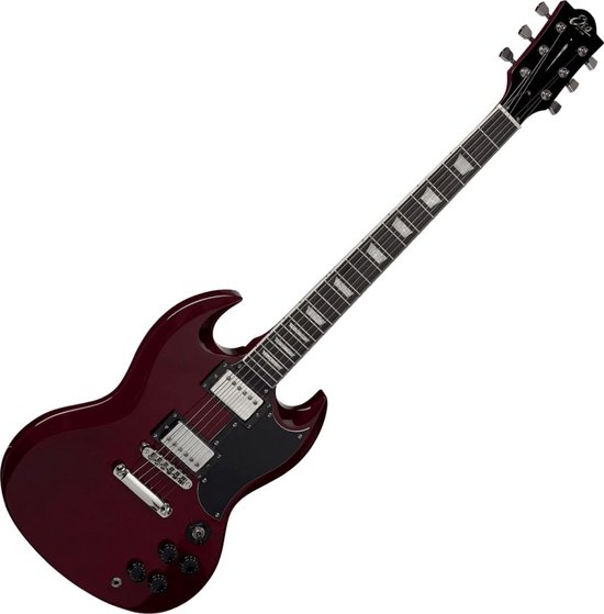 EKO DV300 RED Double cut Tribute series elektrische gitaar rood | bol