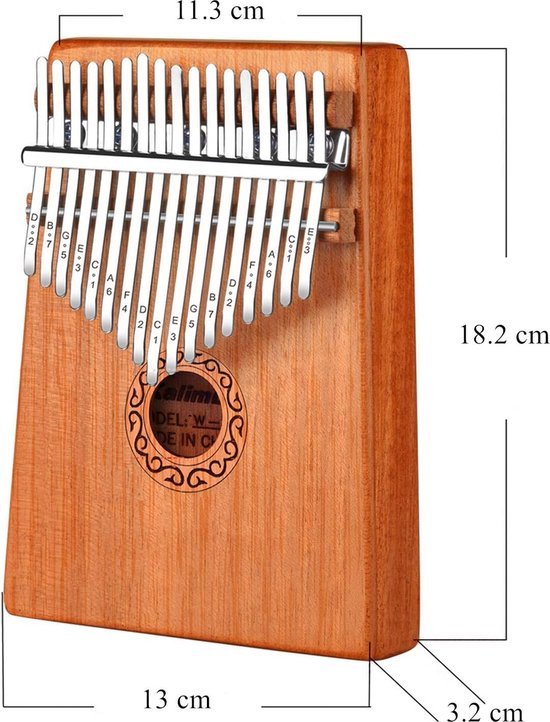 Kalimba - Duimpiano - Kalimba's - Kalimba Muziekinstrument | bol