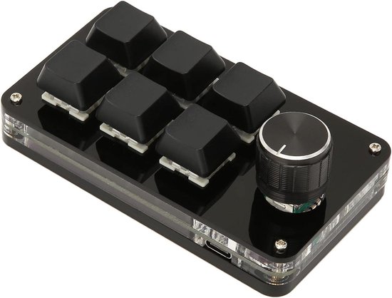 USB Mini 6 Key Toetsenbord Gaming DIY Programmeerbaar RGB Backlight OSU ...