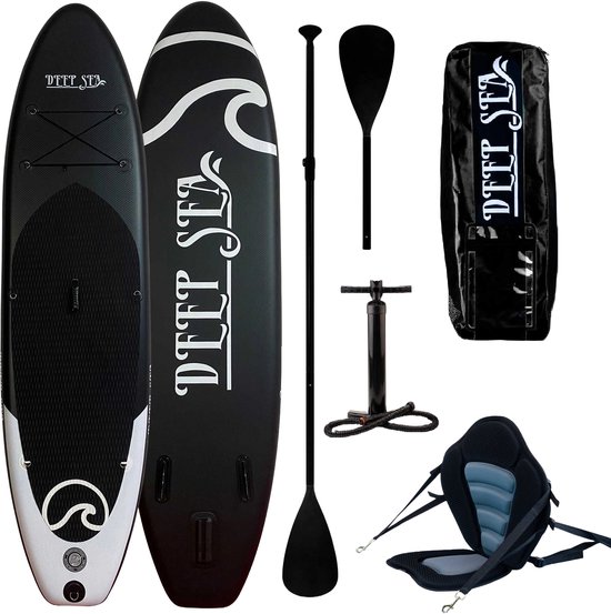Deep Sea SUP Board Set Pro (300cm), zwart | bol