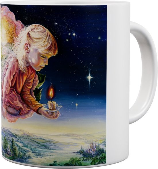 Josephine Wall Fantasy Art - Light Of The Rose - Mok 440ml 440 | bol